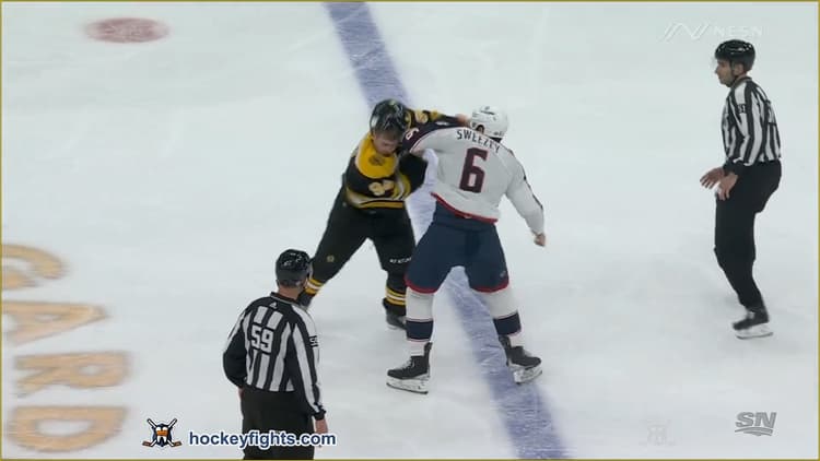 Jakub Lauko vs. Austin Watson, March 29, 2025 - Boston Bruins vs ...