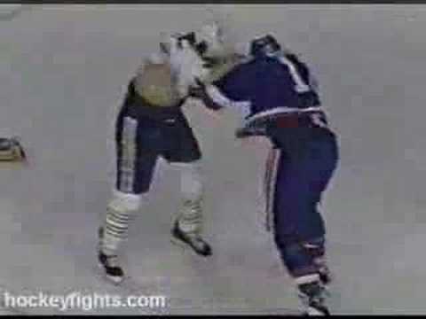 Rob Ray vs. Tony Twist, November 27, 1995 - Buffalo Sabres vs. St Louis ...