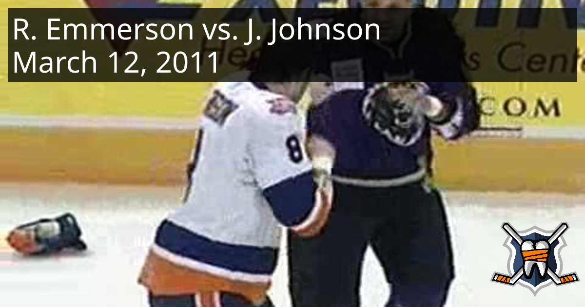 Riley Emmerson vs. Justin Johnson, March 12, 2011 - Bridgeport Sound ...