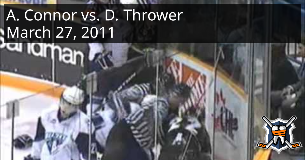 Austin Connor vs. Dalton Thrower, March 27, 2011 - Prince Albert ...