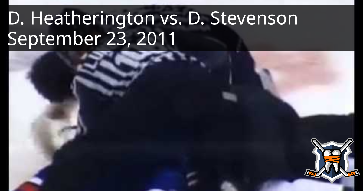 Dillon Heatherington vs. Dyson Stevenson, September 23, 2011 - Swift ...