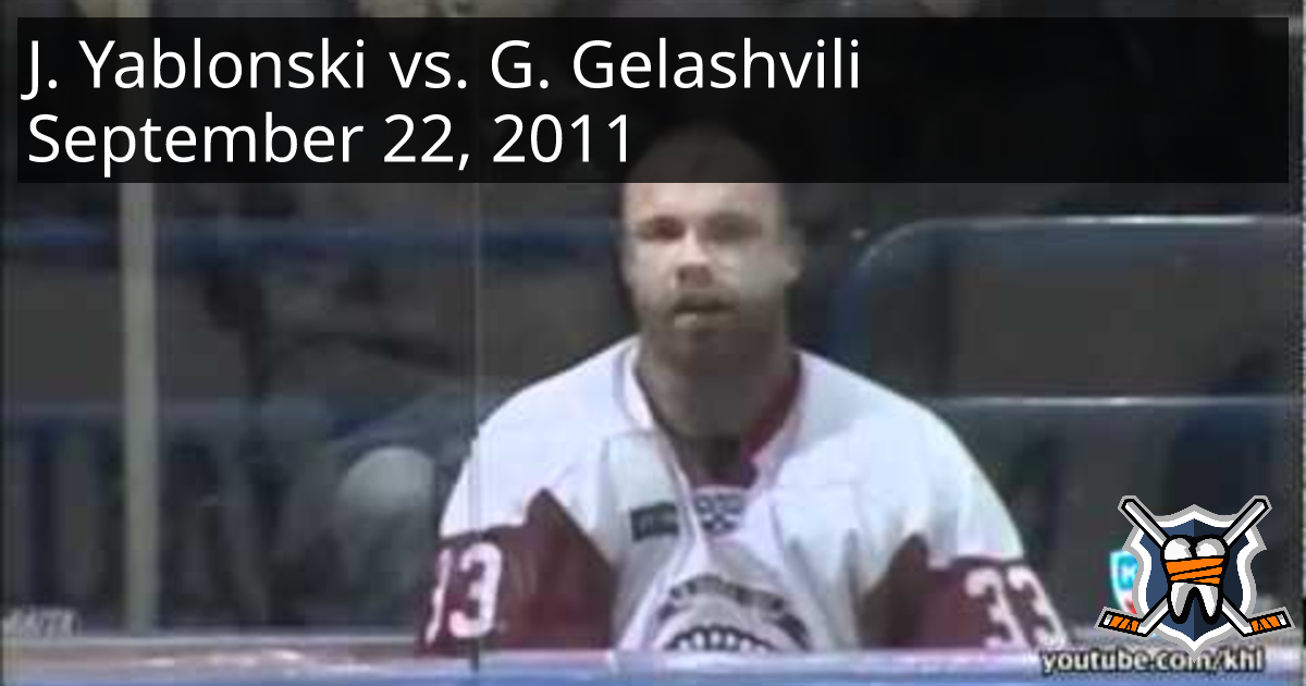 Jeremy Yablonski vs. Georgi Gelashvili, September 22, 2011 - Vityaz ...