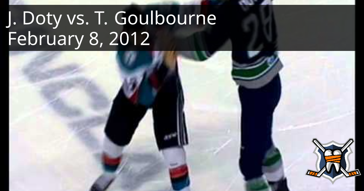 Jacob Doty vs. Tyrell Goulbourne, February 8, 2012 - Seattle ...