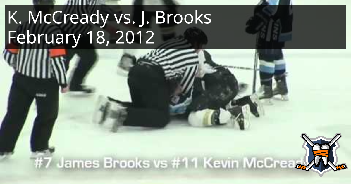 Kevin McCready vs. James Brooks, February 18, 2012 - New York Bluefins ...