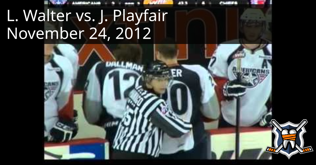 Lukas Walter vs. Jackson Playfair, November 24, 2012 - Tri-City ...