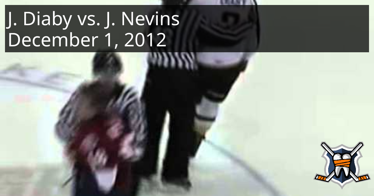 Jonathan-Ismael Diaby vs. Jack Nevins, December 1, 2012 - Victoriaville ...