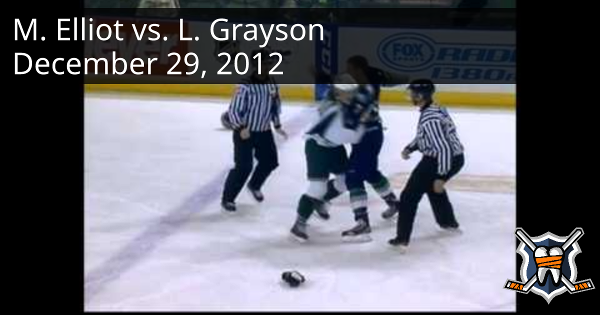 Mitch Elliot vs. Lucas Grayson, December 29, 2012 - Seattle ...