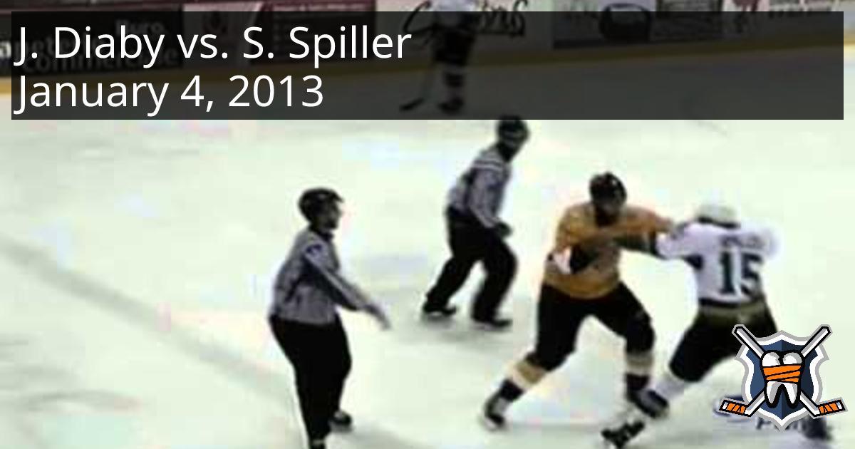 Jonathan-Ismael Diaby vs. Skyler Spiller, January 4, 2013 ...