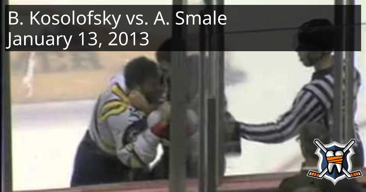 Branden Kosolofsky vs. Andrew Smale, January 13, 2013 - Mississippi ...