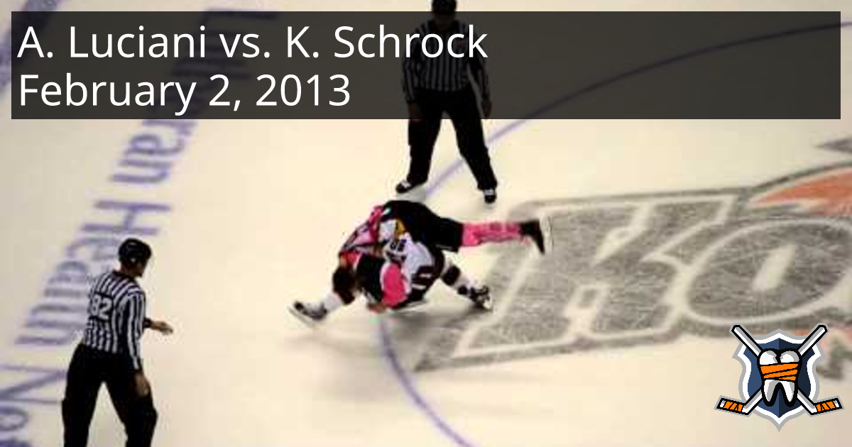 Anthony Luciani vs. Kaleigh Schrock, February 2, 2013 - Cincinnati ...