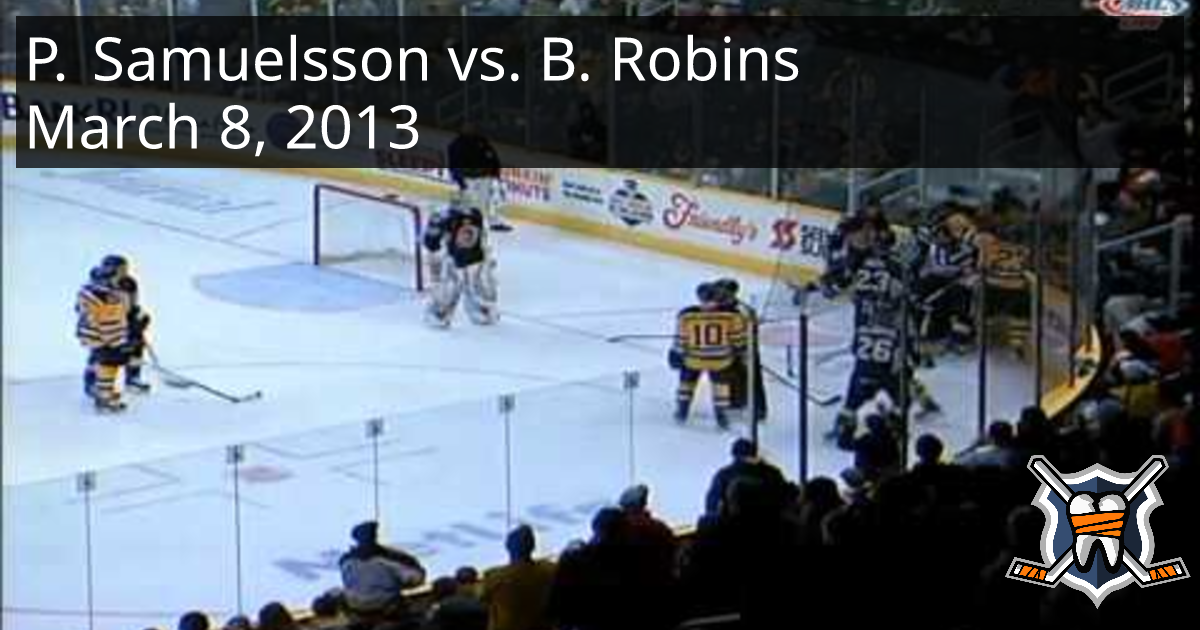 Philip Samuelsson vs. Bobby Robins, March 8, 2013 - Wilkes-Barre ...