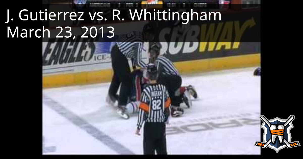 Justin Gutierrez vs. Riley Whittingham, March 23, 2013 - Tri-City ...