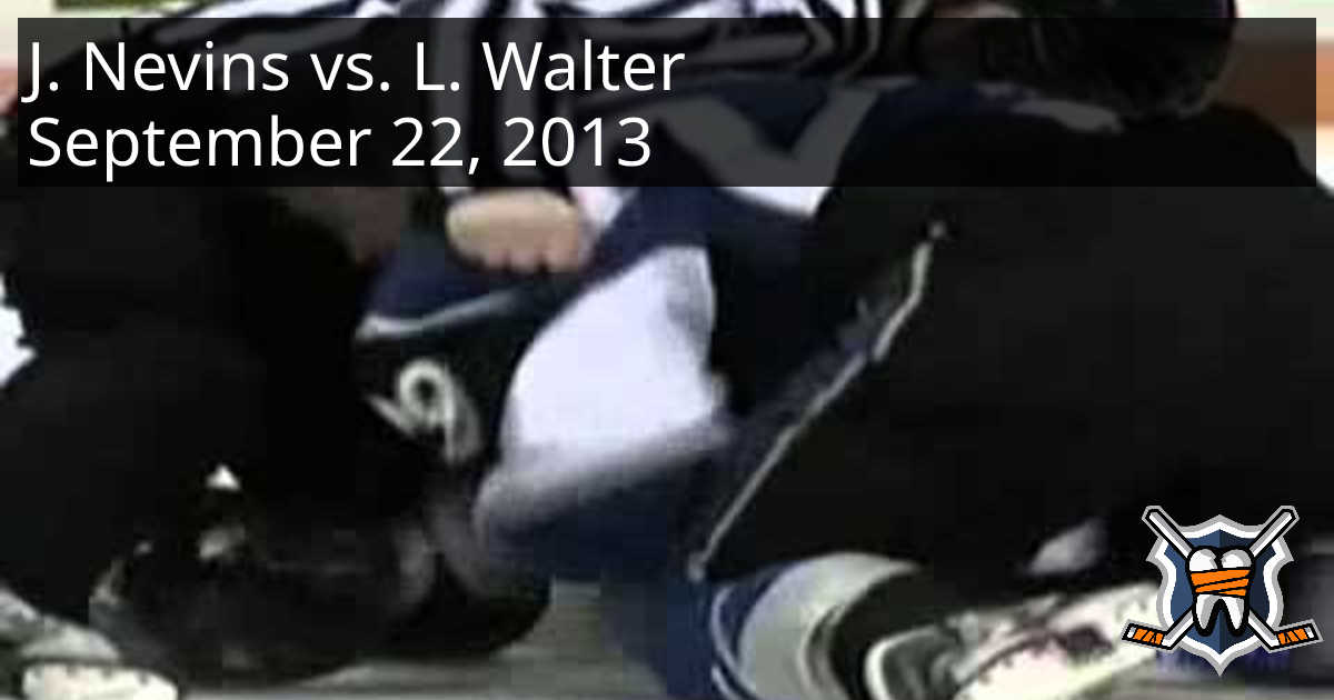 Jack Nevins vs. Lukas Walter, September 22, 2013 - Charlottetown ...