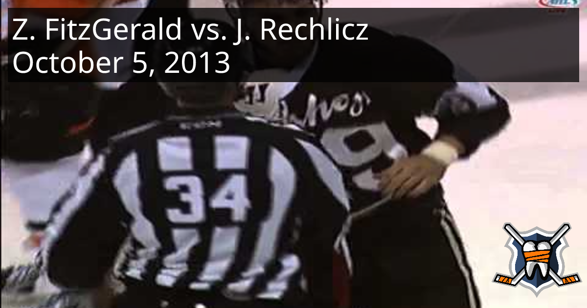 Zack FitzGerald vs. Joel Rechlicz, October 5, 2013 - Lehigh Valley ...