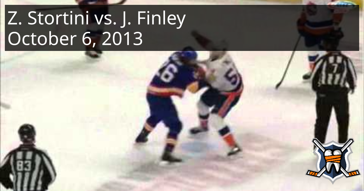Zack Stortini vs. Joe Finley, October 6, 2013 - Norfolk Admirals vs ...