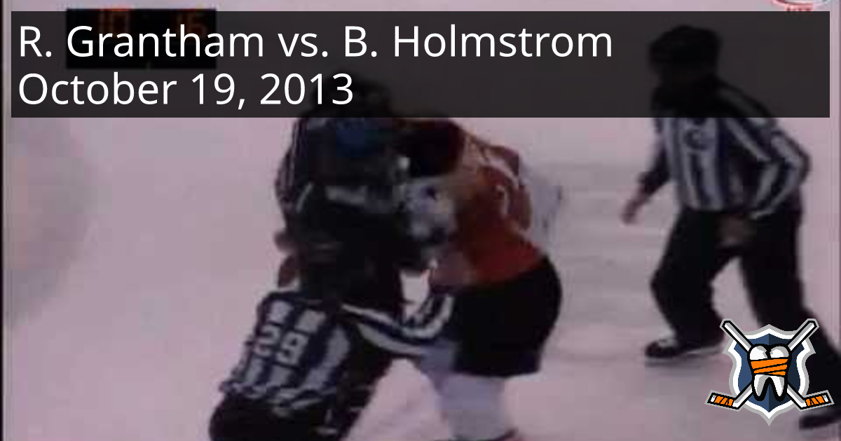 Ryley Grantham vs. Ben Holmstrom, October 19, 2013 - Springfield ...