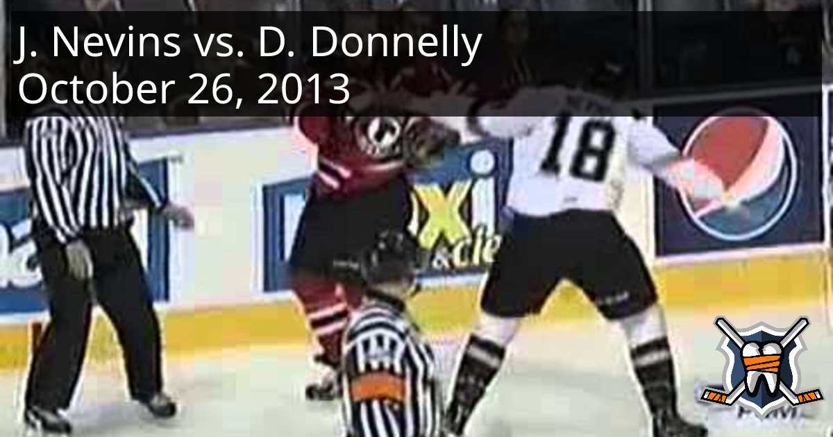 Jack Nevins vs. Dillon Donnelly, October 26, 2013 - Charlottetown ...