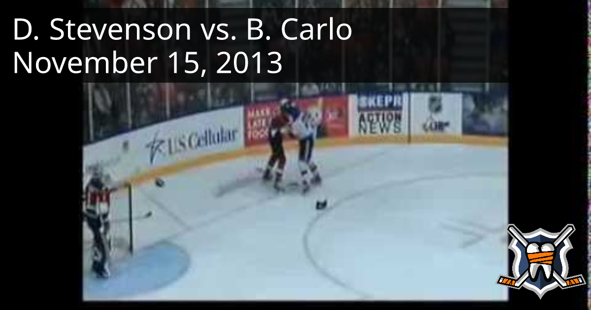 Dyson Stevenson vs. Brandon Carlo, November 15, 2013 - Regina Pats vs ...
