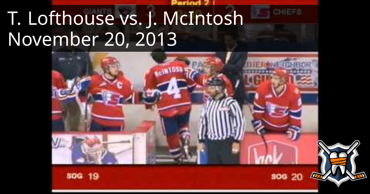 Trent Lofthouse vs. Jeremy McIntosh, November 20, 2013 - Vancouver ...