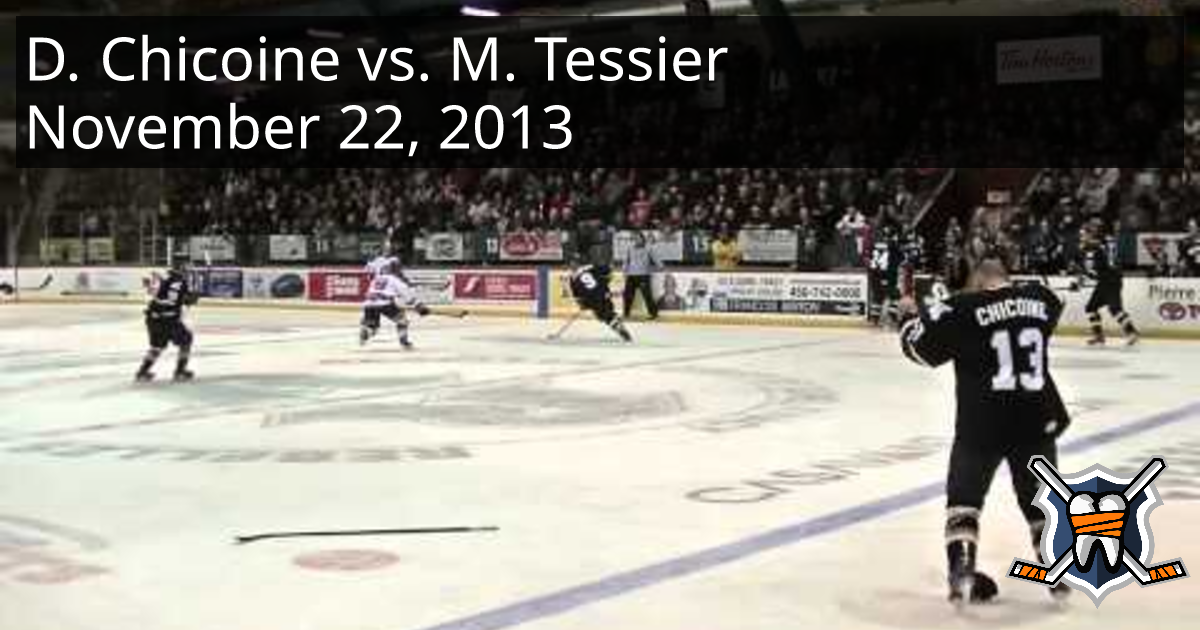 David Chicoine vs. Michael Tessier, November 22, 2013 - Marquis de ...