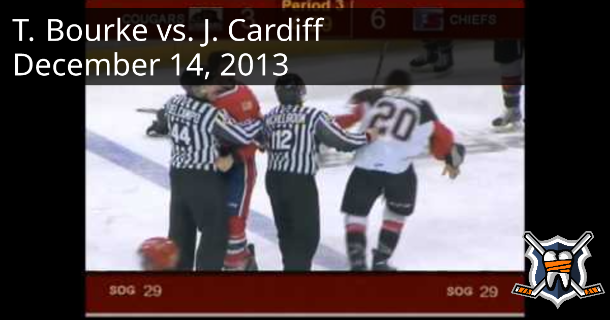 Troy Bourke vs. Jacob Cardiff, December 14, 2013 - Prince George ...