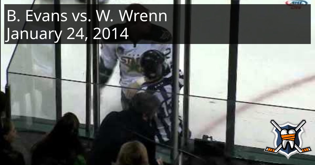 Brennan Evans vs. William Wrenn, January 24, 2014 - Grand Rapids ...