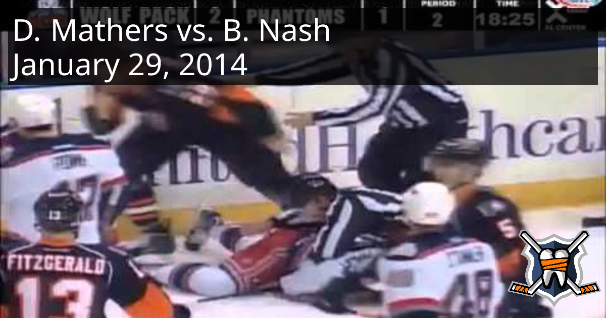 Derek Mathers vs. Brendon Nash, January 29, 2014 - Lehigh Valley ...