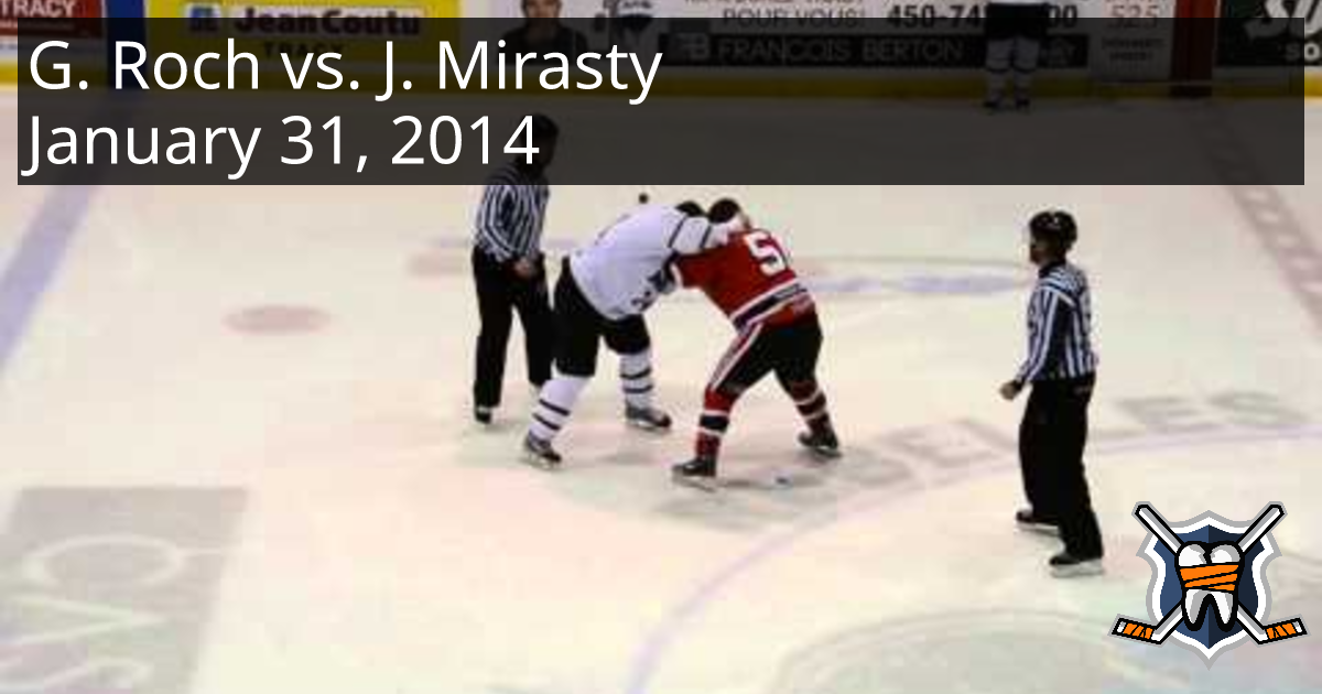 Gaby Roch vs. Jon Mirasty, January 31, 2014 - Marquis de Jonquière vs ...