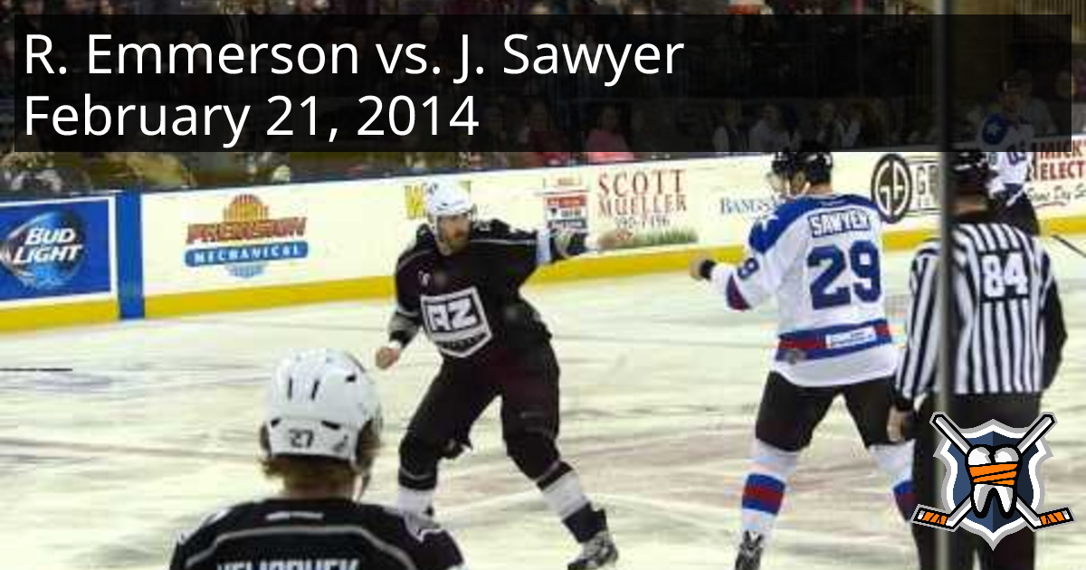 Riley Emmerson vs. Justin Sawyer, February 21, 2014 - Arizona Sundogs ...
