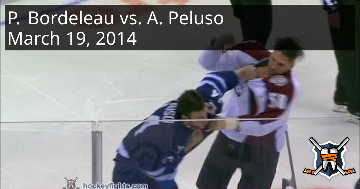 Patrick Bordeleau vs. Anthony Peluso, March 19, 2014 - Colorado ...