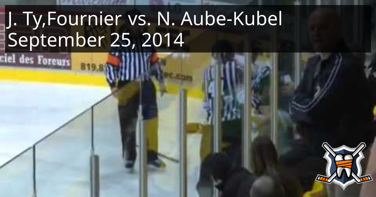 Jordan Ty Fournier vs. Nicolas Aube-Kubel, September 25, 2014 ...