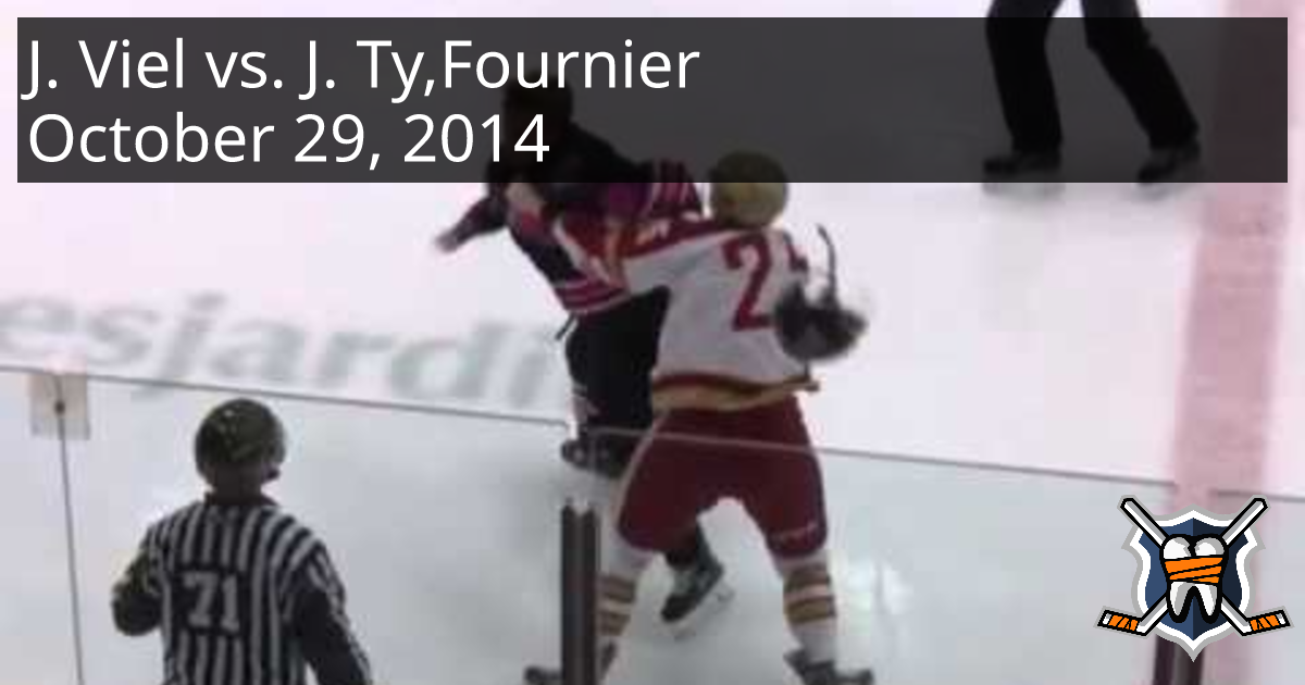 Jeffrey Viel vs. Jordan Ty Fournier, October 29, 2014 - Acadie-Bathurst ...