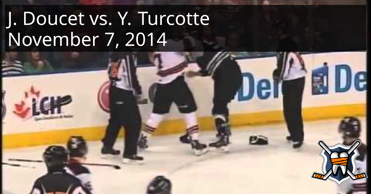 Justin Doucet vs. Yanick Turcotte, November 7, 2014 - Drummondville ...