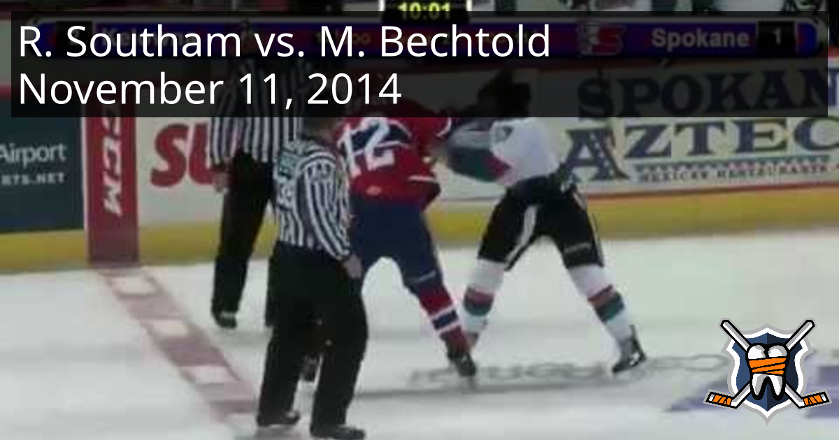 Rodney Southam vs. Markson Bechtold, November 11, 2014 - Kelowna ...