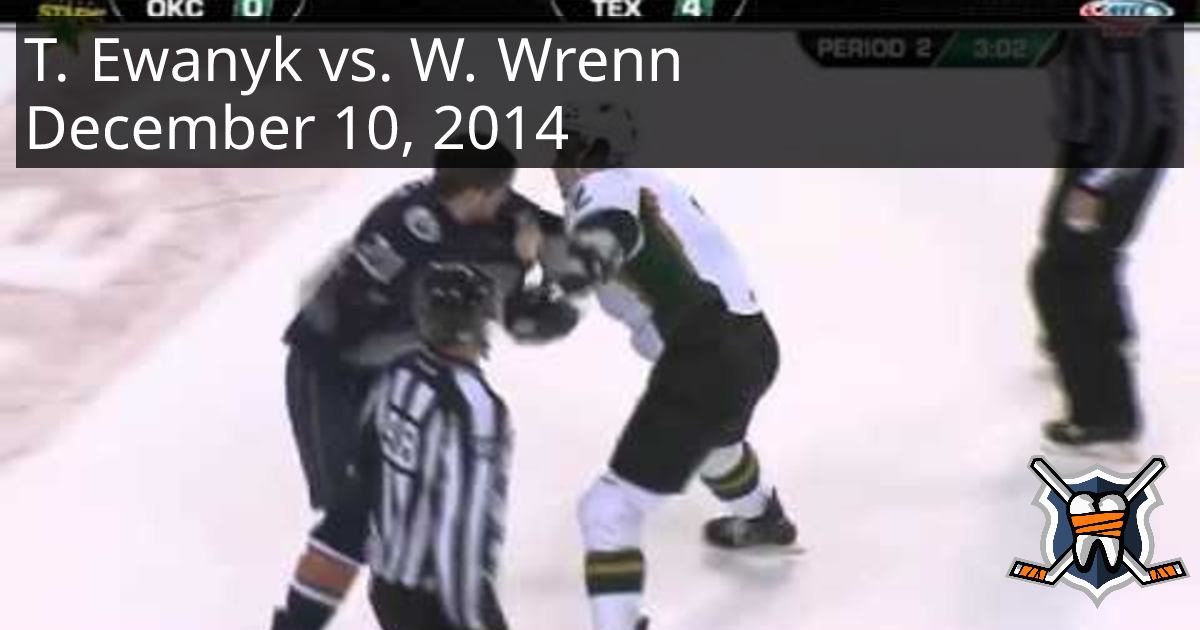 Travis Ewanyk vs. William Wrenn, December 10, 2014 - Oklahoma City ...