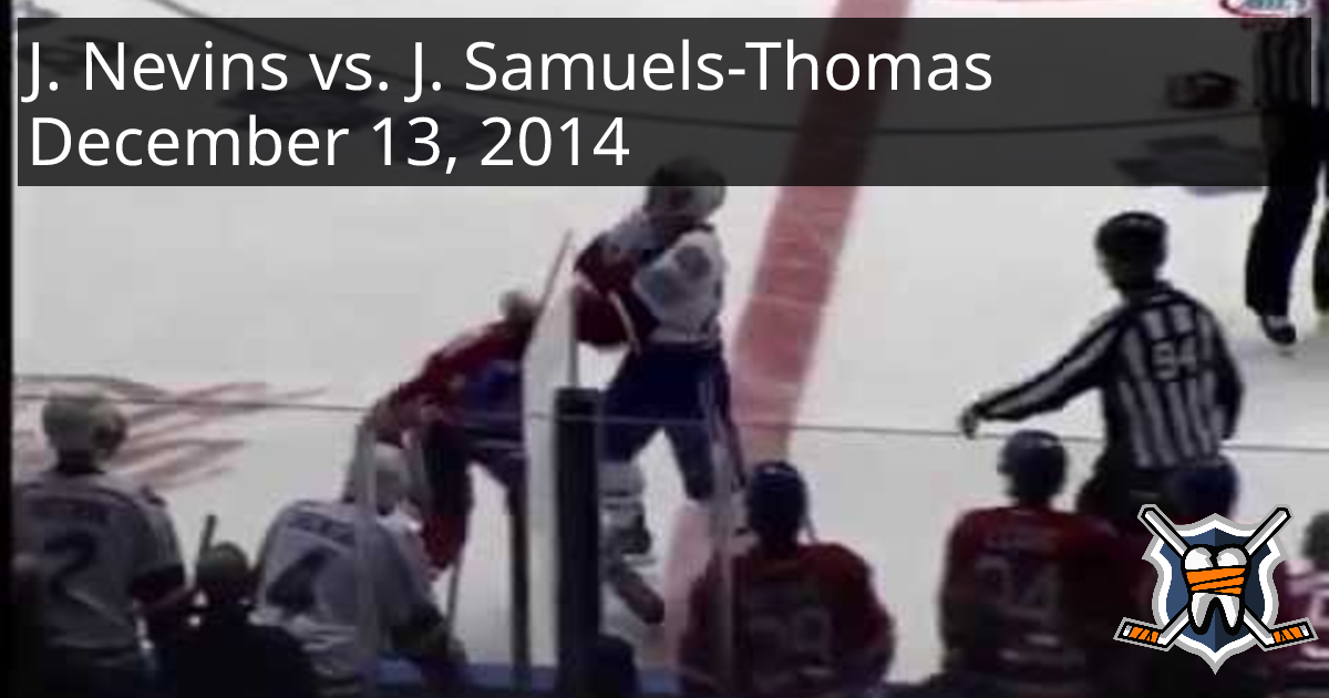 Jack Nevins vs. Jordan Samuels-Thomas, December 13, 2014 - Hamilton ...