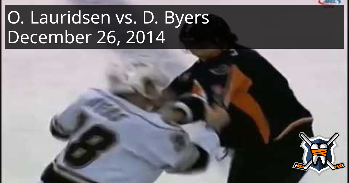 Oliver Lauridsen vs. Dane Byers, December 26, 2014 - Lehigh Valley ...