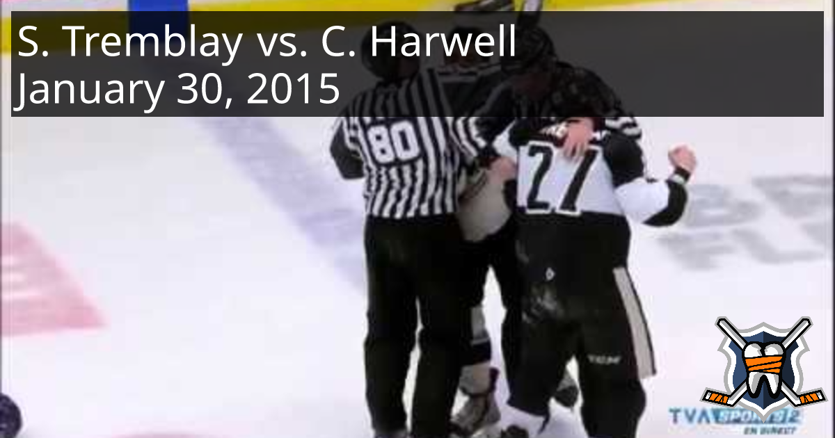 Samuel Tremblay vs. Chase Harwell, January 30, 2015 - Blainville ...