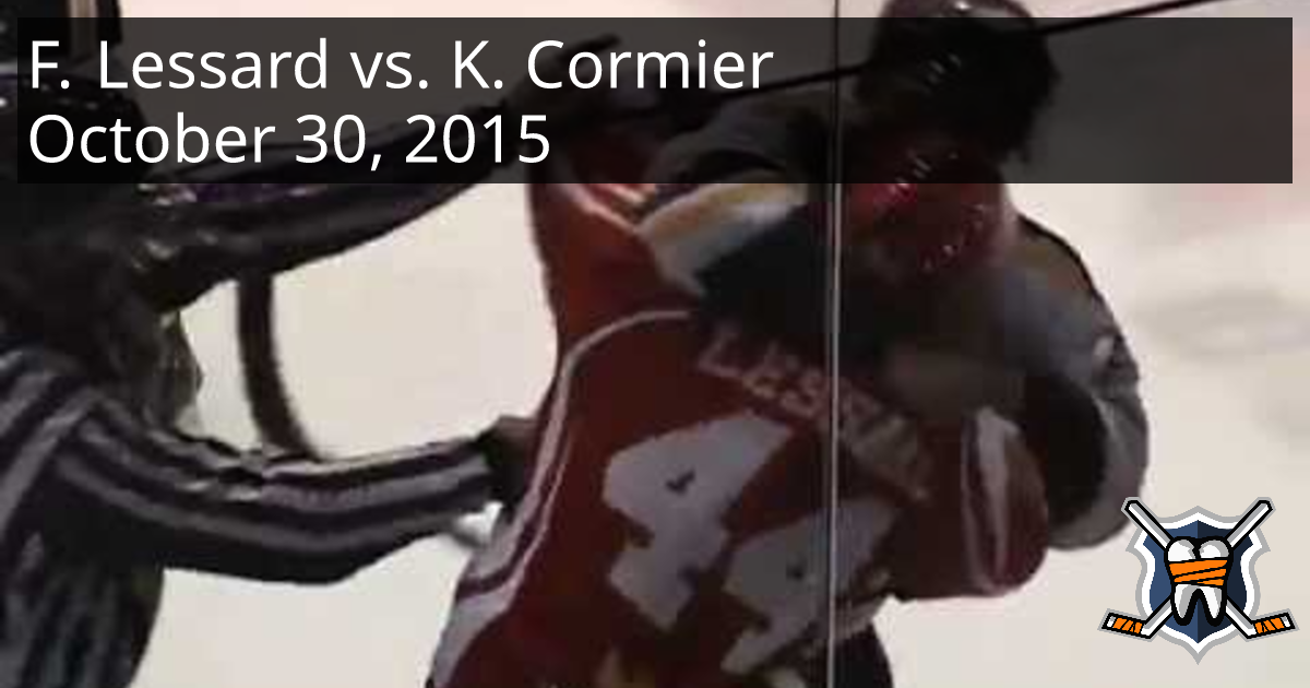 Francis Lessard vs. Kevin Cormier, October 30, 2015 - Cornwall River ...