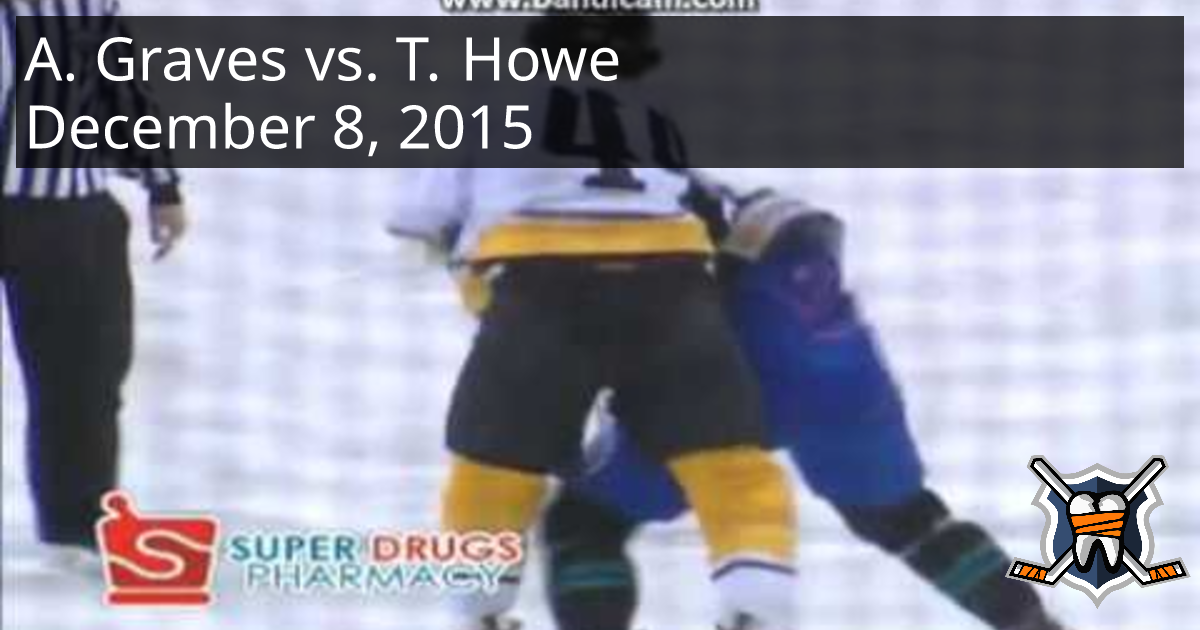 Al Graves vs. Travis Howe, December 8, 2015 - Columbus Cottonmouths vs ...