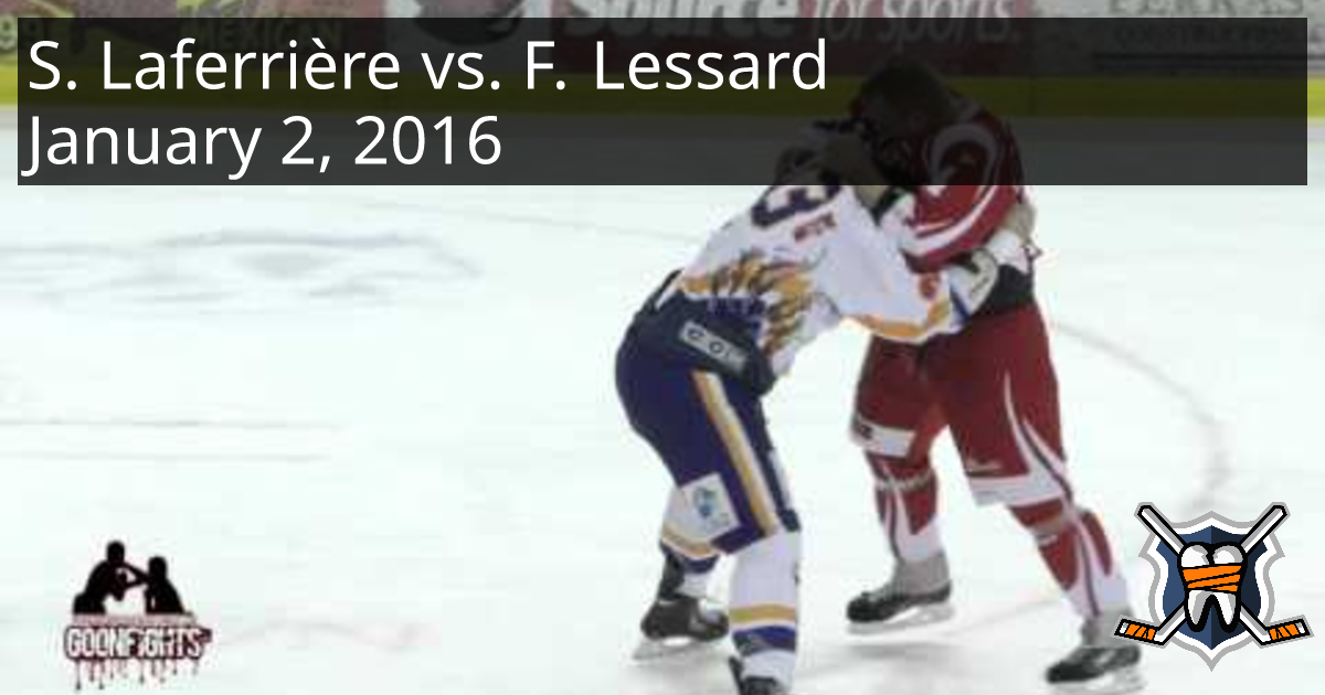 Sébastien Laferrière vs. Francis Lessard, January 2, 2016 - Laval ...