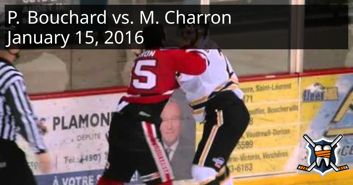Pierre-Luc Bouchard vs. Maxime Charron, January 15, 2016 - COOL-FM de ...