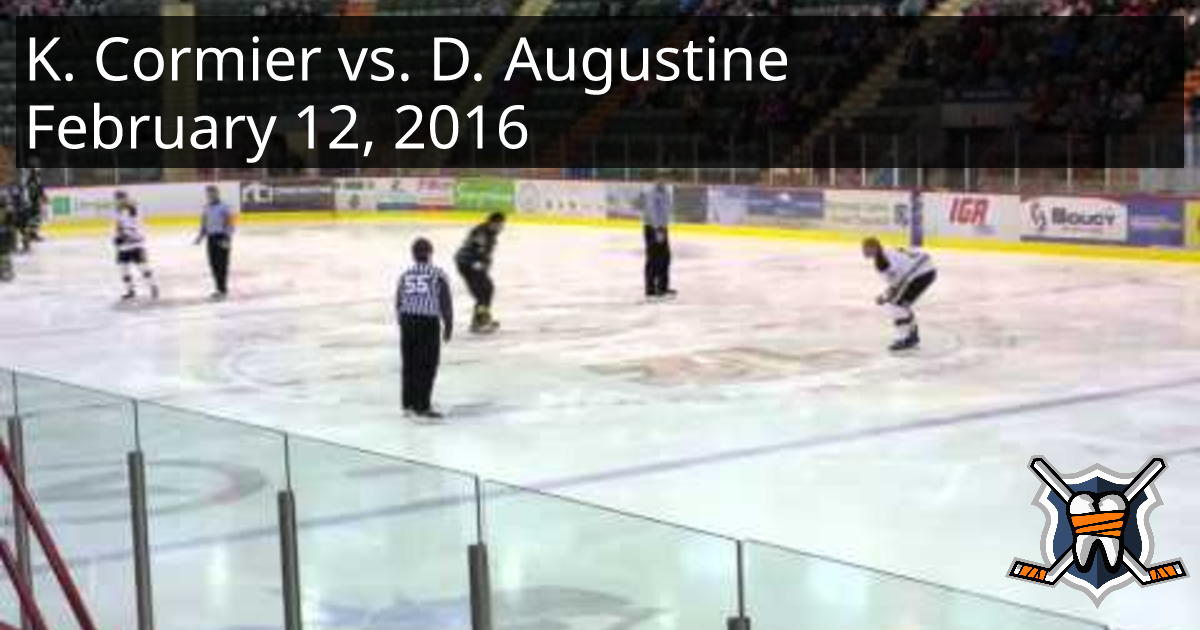 Kevin Cormier vs. Donnie Augustine, February 12, 2016 - COOL-FM de Saint-Georges vs. 3L de ...