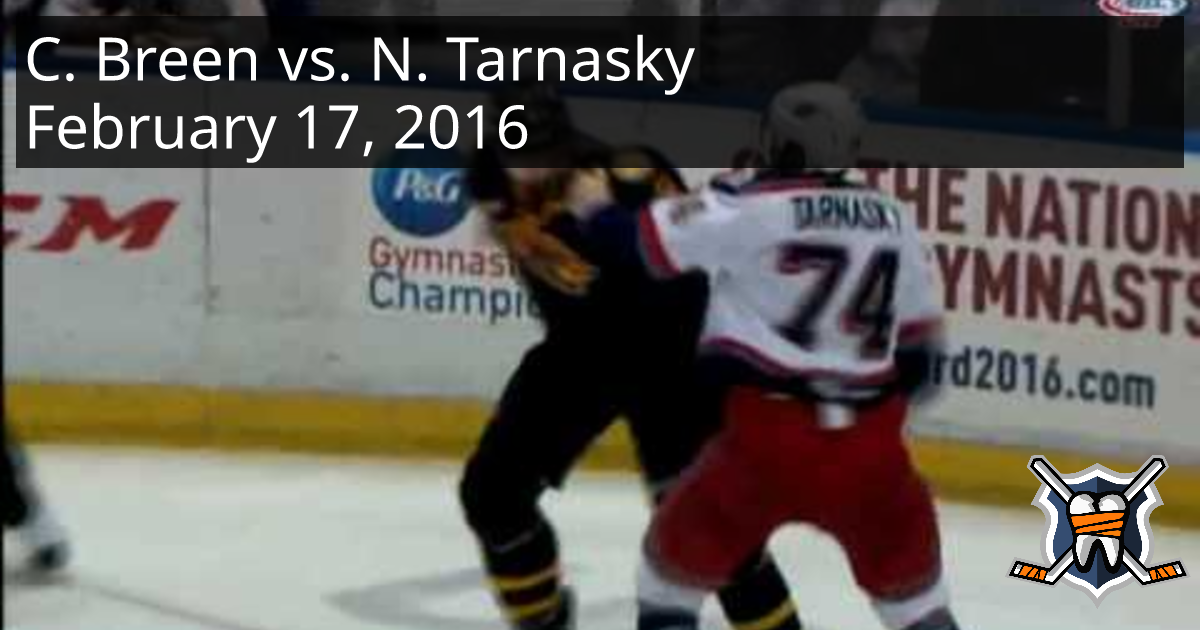 Christopher Breen vs. Nick Tarnasky, February 17, 2016 - Providence ...