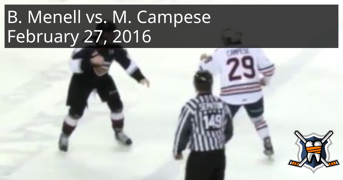 Brennan Menell vs. Matthew Campese, February 27, 2016 - Vancouver ...