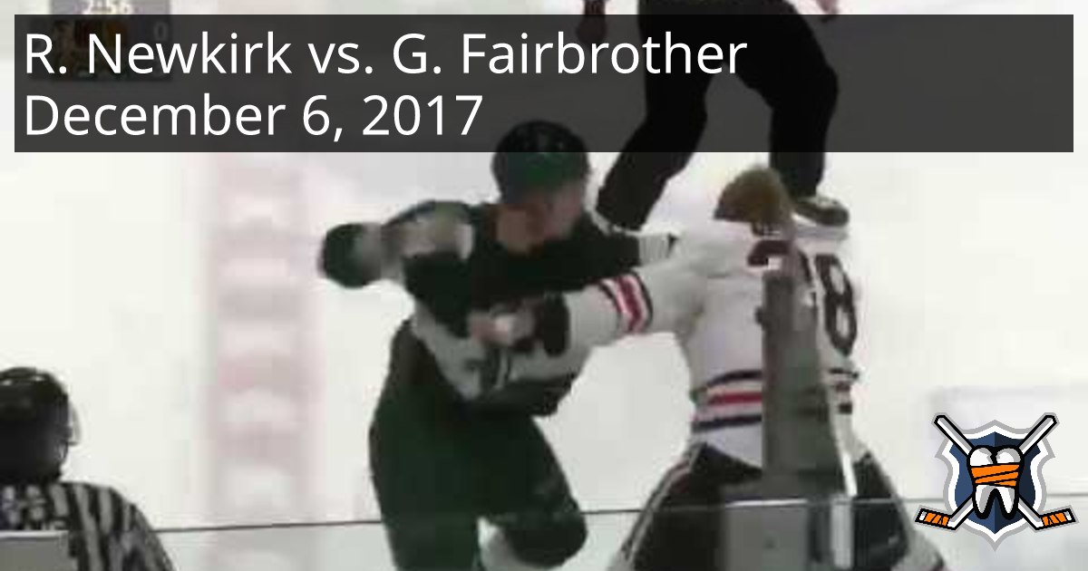 Reece Newkirk vs. Gianni Fairbrother, December 6, 2017 - Portland ...