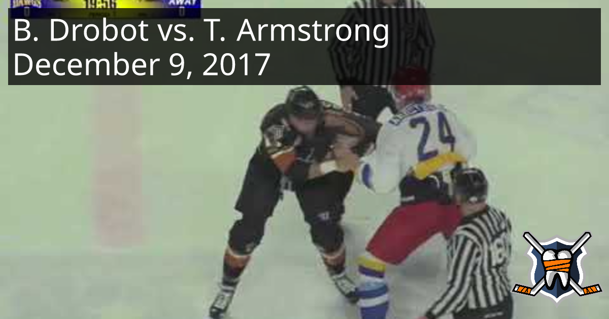 Brad Drobot vs. Travis Armstrong, December 9, 2017 - Fayetteville ...
