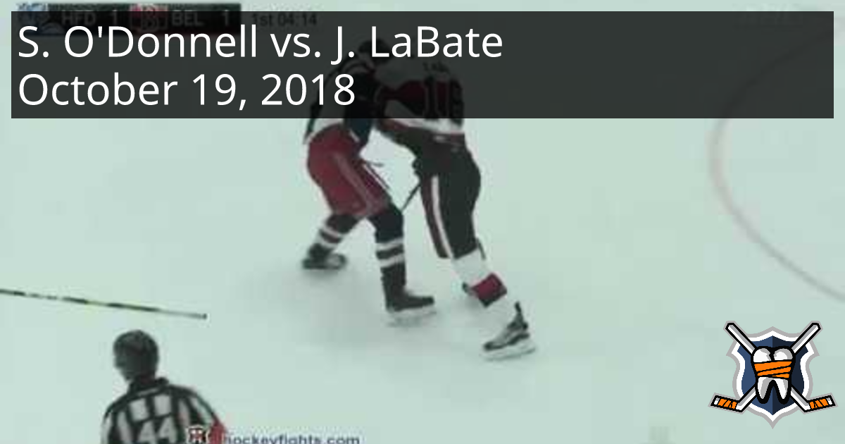 Shawn O'Donnell vs. Joseph LaBate, October 19, 2018 - Hartford Wolf ...