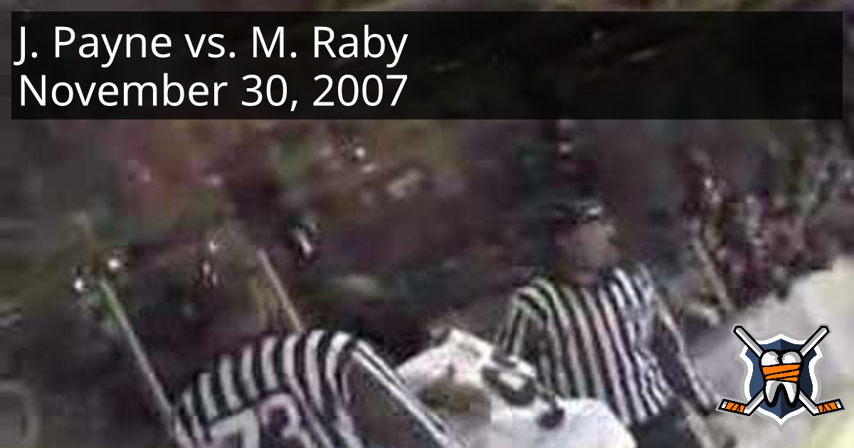 Jason Payne vs. Mathieu Raby, November 30, 2007 - Radio X de Québec vs ...