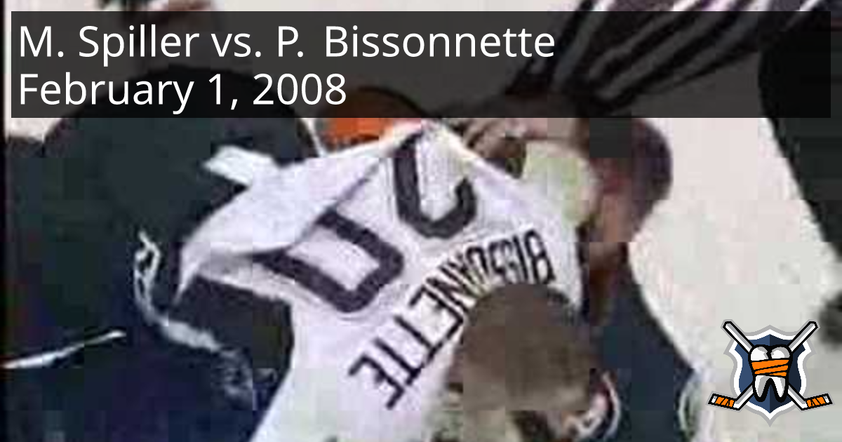 Matthew Spiller vs. Paul Bissonnette, February 1, 2008 - Bridgeport ...